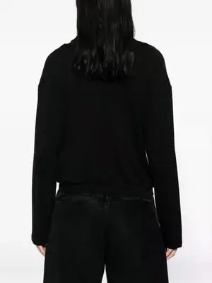 Herno Fine Knit Cowl Neck Sweater