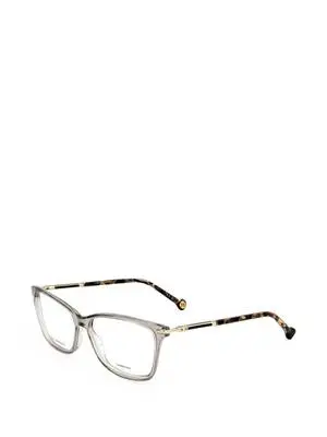 Carolina Herrera Tortoiseshell-effect Glasses - Grey