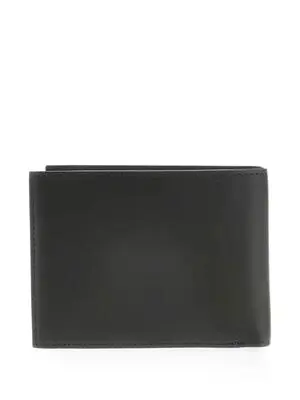 Emporio Armani Logo-plaque Bifold Wallet - Black