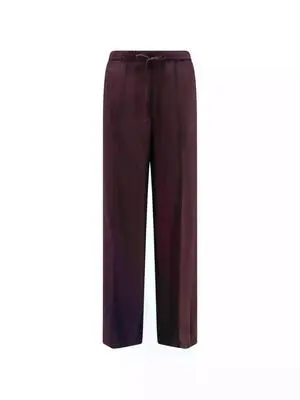 Vince Drawstring-waist Satin Trousers