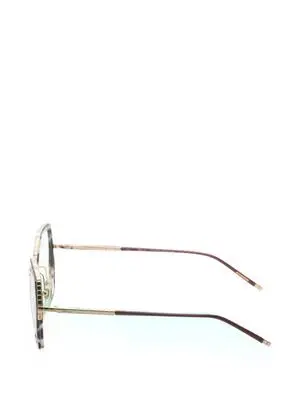 Chopard Tortoiseshell-effect Geometric-frame Glasses