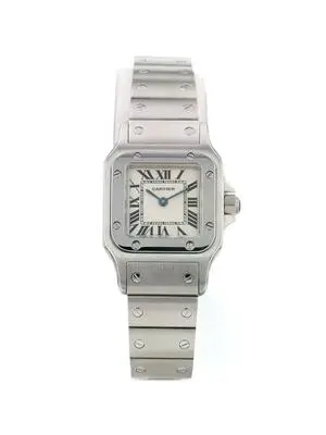 Cartier 2000s Santos Galbée 23mm Stainless Steel Watch - Neutrals