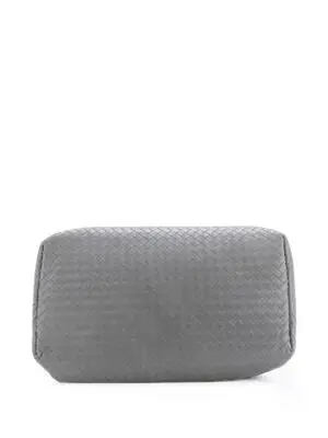 Bottega Veneta Roma Bag Intrecciato Nappa Medium Tote Bag - Grey