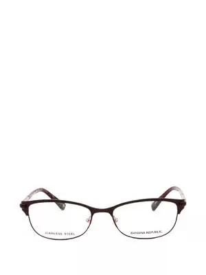 Banana Republic Serafina Rectangle-frame Glasses - Brown