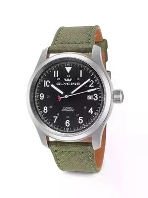 GLYCINE Combat Field 42mm Watch - Black