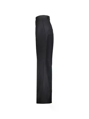 Rochas Pleated Wide-leg Trousers