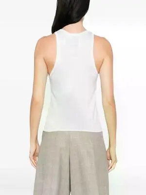 EMERSON RENALDI Sleeveless V-neck Knitted Vest