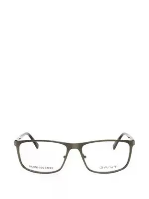 Gant Rectangle-frame Glasses - Grey