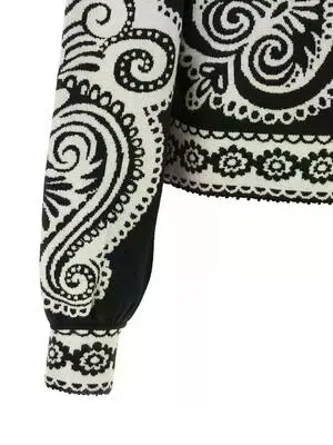 Farm Rio Arabesque Jacquard Cardigan