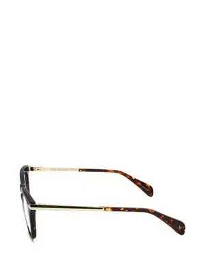 Rag & Bone Square-frame Tortoiseshell Glasses - Blue