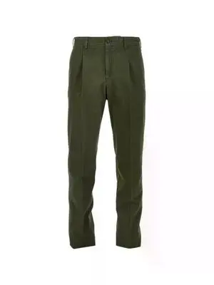 PT TORINO Belt Loops Trousers With Pleat Detail