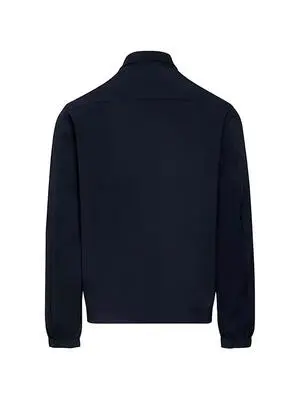 ALPHA TAURI Logo-print Chest-pocket Jacket