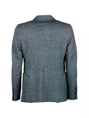 CIRCOLO 1901 Double-breasted Houndstooth Blazer