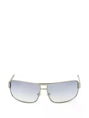 Guess Rectangle-frame Metal Sunglasses - Grey