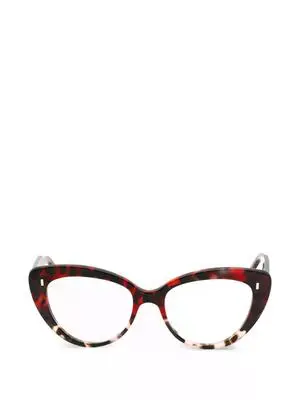 CUTLER & GROSS Cat-eye Eyeglasses - Brown