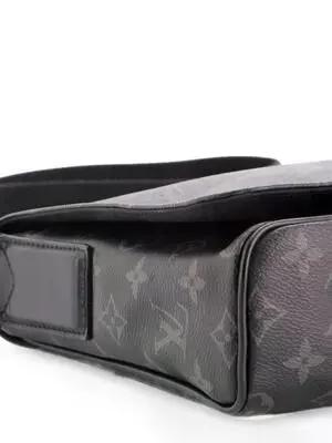 LOUIS VUITTON District Messenger Bag Monogram Eclipse Canvas Pm Crossbody Bag - Black