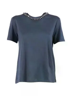 Max Mara Crystal-embellished T-shirt