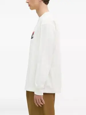 NANGA Logo-print Long-sleeve T-shirt