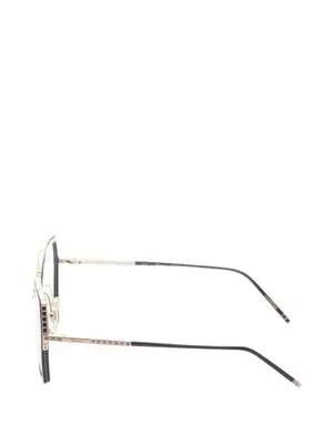 Chopard Crystal Embellished Geometric Frames