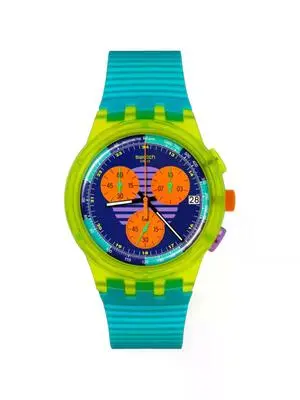 SWATCH Neon Wave 42mm Watch
