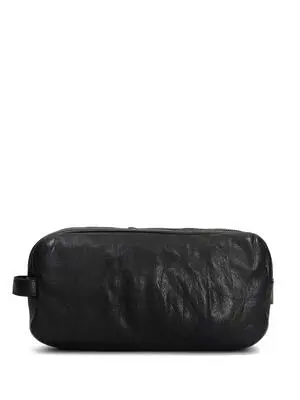 Officine Creative Helmet 054 Leather Clutch Bag - Black