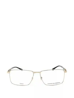 Porsche Design Rectangle-frame Glasses - Gold