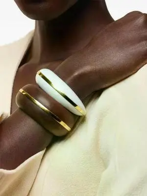 LIZZIE FORTUNATO Halo Cuff Bracelet