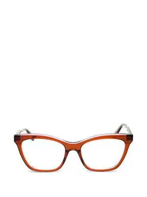 Calvin Klein Cat Eye Eyeglasses - Brown