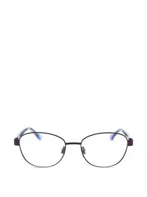 DRAPER JAMES Oval Frame Eyeglasses - Purple