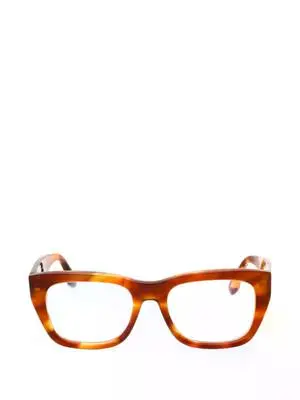 Victoria Beckham Rectangle-frame Glasses - Brown