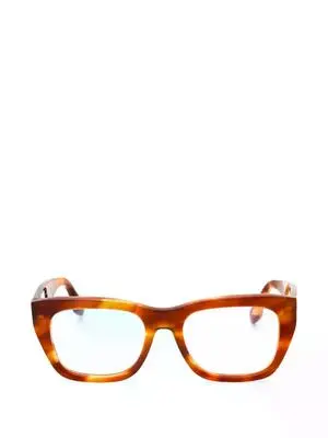 Victoria Beckham Rectangle Frame Eyeglasses - Brown