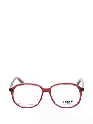 Guess Oval-frame Glasses - Red