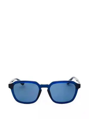 Calvin Klein Geometric Frame Sunglasses - Blue