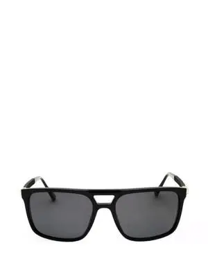 Chopard Sch311 Rectangle-frame Sunglasses - Black