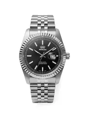 RICHELIEU SWISS Classic Fluted Bezel 38mm Watch