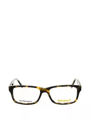 Timberland Tortoiseshell-effect Rectangle-frame Glasses - Brown