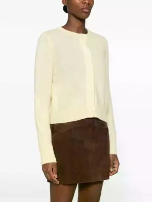 IVORY PARIS Lucy Button-up Cardigan - Yellow