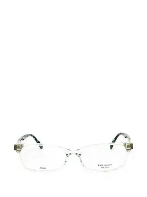 Kate Spade New York Laurel Rectangle-frame Glasses - White