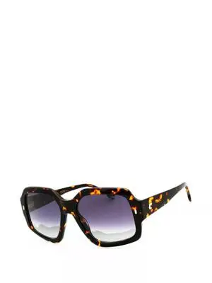 Carrera Eyewear Oversized Geometric-frame Sunglasses - Brown