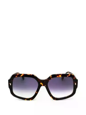 Carrera Eyewear Oversized Geometric Frame Sunglasses - Brown