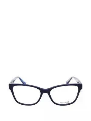 Guess Rectangle-frame Glasses - Blue