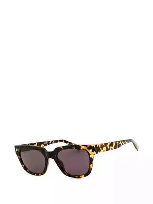 Guess Tortoiseshell-effect Rectangle-frame Sunglasses - Brown
