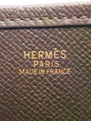 Hermès 2004 Epsom Evelyne Pm Crossbody Bag - Brown