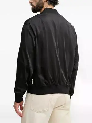 Armani Exchange Logo-embroidered Bomber Jacket