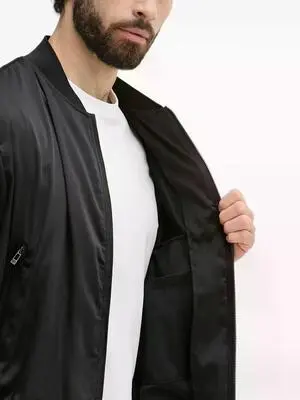 Armani Exchange Logo-embroidered Bomber Jacket