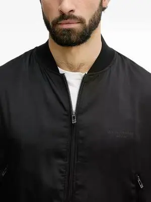 Armani Exchange Logo-embroidered Bomber Jacket