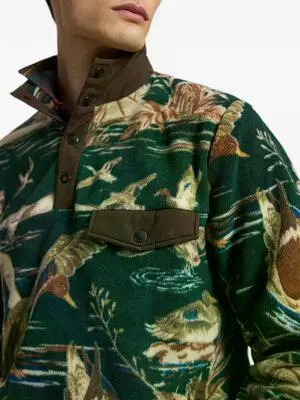 Polo Ralph Lauren Duck-print Fleece Sweatshirt