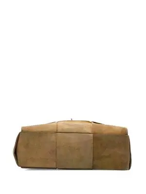 Bottega Veneta Suede Maxi Intrecciato Tote Bag