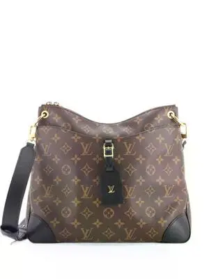 LOUIS VUITTON Odeon Nm Handbag Monogram Canvas Mm Crossbody Bag - Black