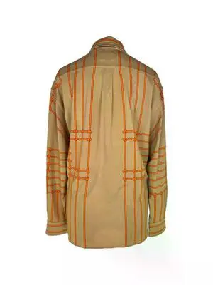 Burberry Printed Shirt - Neutrals
